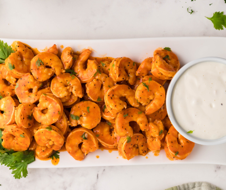 Air Fryer Keto Buffalo Shrimp